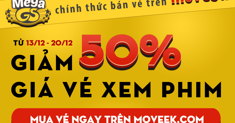 MegaGS chính thức mở bán vé trên Moveek