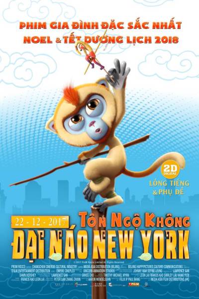 Tôn Ngộ Không Đại Náo New York - Monkey King Reloaded - Thông tin, Lịch ...